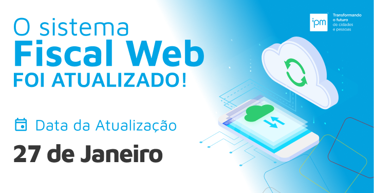 Atualização do Sistema Fiscal Web